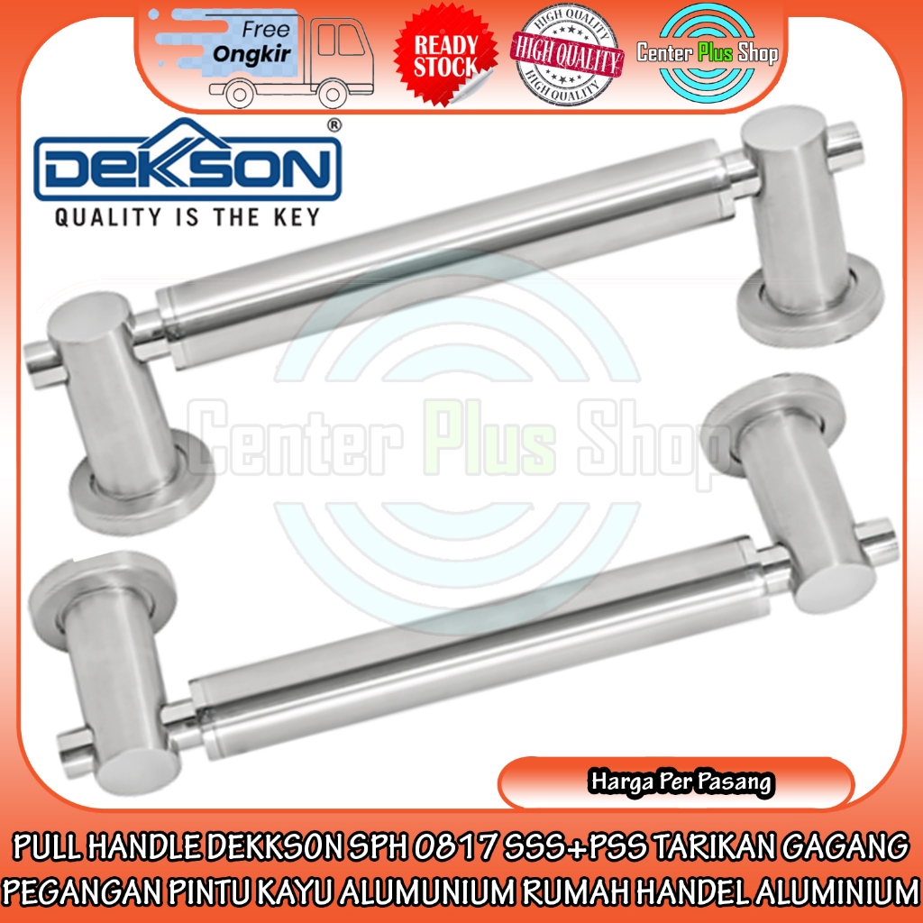Jual PULL HANDLE PINTU KACA DEKKSON DEKSON PH 0817 SSS+PSS SHOWER PUL ...