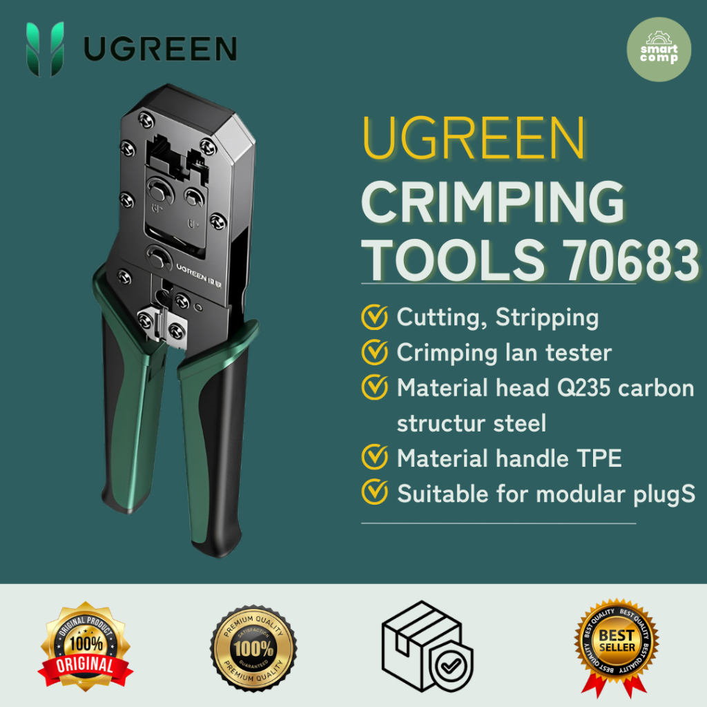 Jual Ugreen Crimping RJ45 RJ1 Ugreen Tang Crimping Kabel Lan 70683 ...