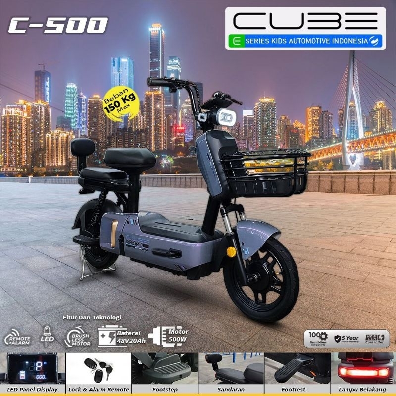 Jual SEPEDA LISTRIK CUBE 500 | Shopee Indonesia