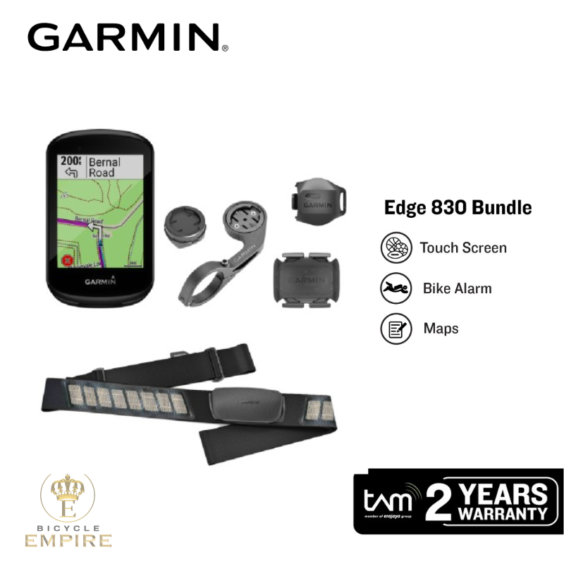 Jual Garmin Edge 830 Sensor Bundle Garansi Resmi TAM Bicycle Empire ...