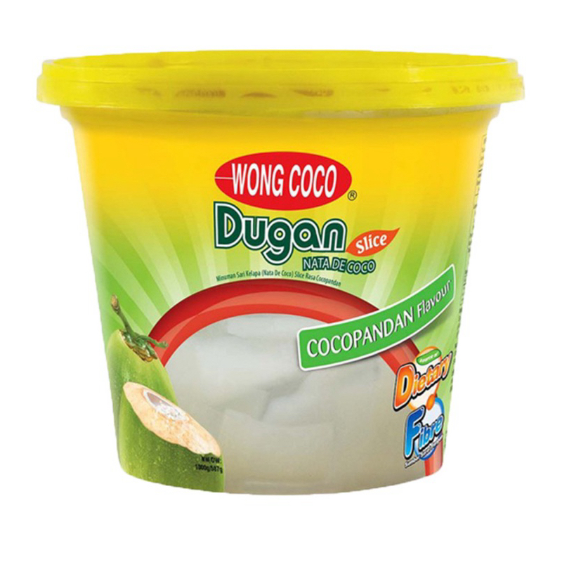 Jual WONG COCO Dugan Nata De Coco Rasa Cocopandan Bucket 1 kg | Shopee ...