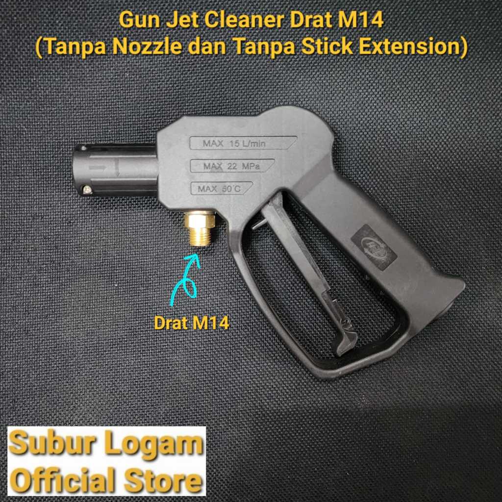 Jual (Tanpa Nozzle dan Stick Extension) Gun Jet Cleaner Universal drat ...