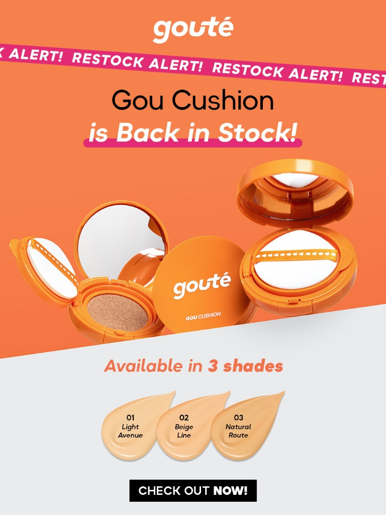 Jual (whitelab) goute Goucushion - DEWY FINISH CUSHION | Shopee Indonesia