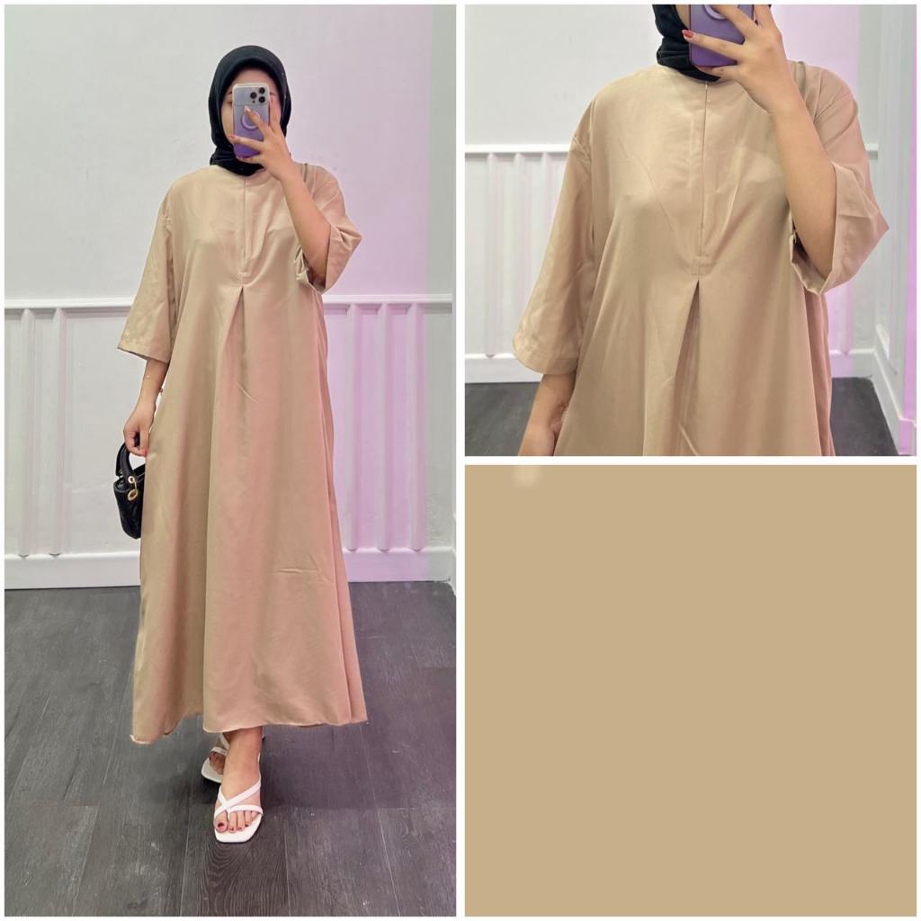 Jual RD FASHION - DASTER WANITA MOTIF KEKINIAN TANGAN 7/8 / Dress ...