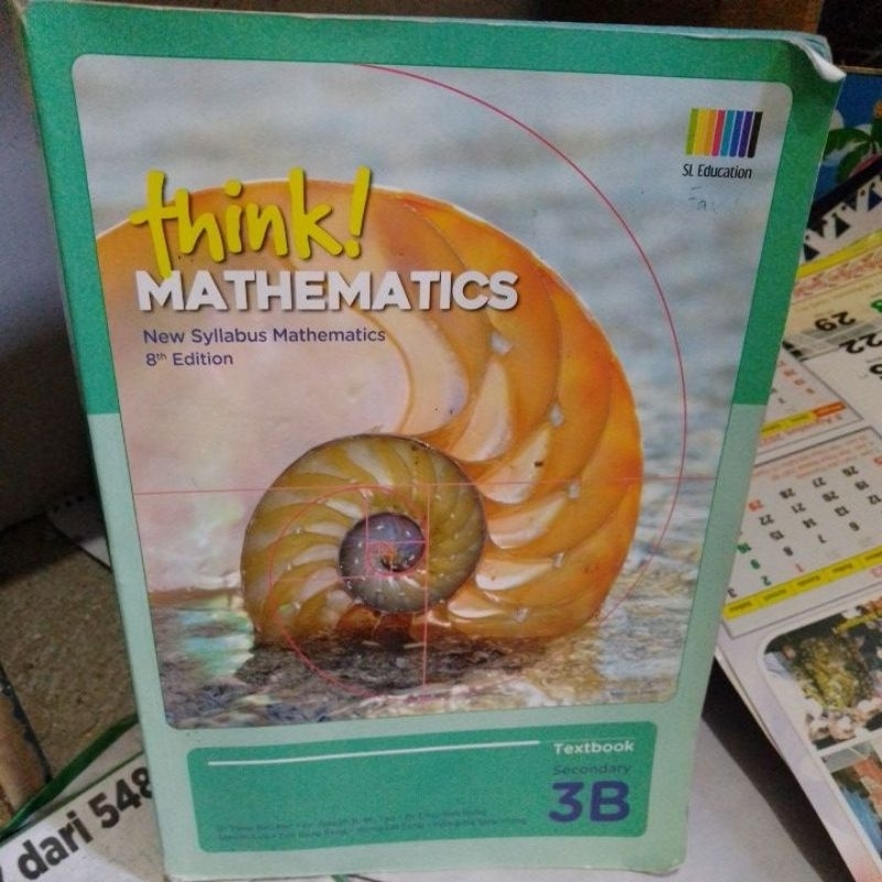Jual Think mathematics new syllabus mathematics 8th edition textbook 3B ... Jual Think mathematics new syllabus mathematics 8th edition textbook 3B ...