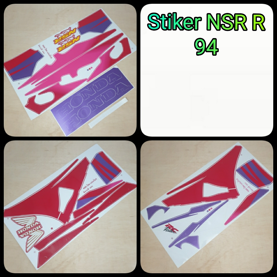 Jual Stiker motor NSR-R 1994 stiker body NSR-R stripping motor NSR-R THAILAND | Shopee Indonesia