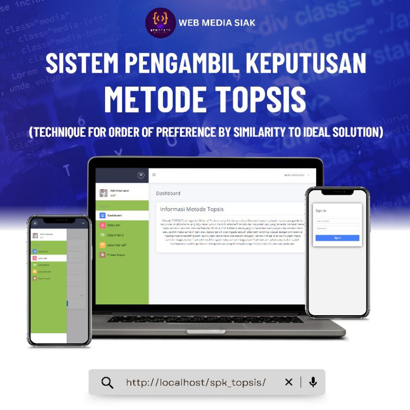 Jual Source Code SPK Metode TOPSIS | Shopee Indonesia