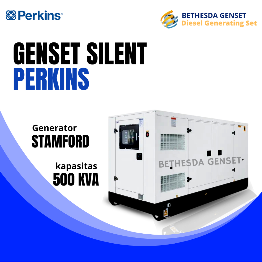 Jual Genset Perkins 500 Kva Silent Samford Genset 500Kva 3 Phase | Shopee Indonesia