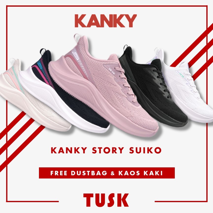 Jual Sepatu Kanky Story Suiko Sepatu Sneakers Casual Sepatu Kanky Sport Pria Wanita Original ...