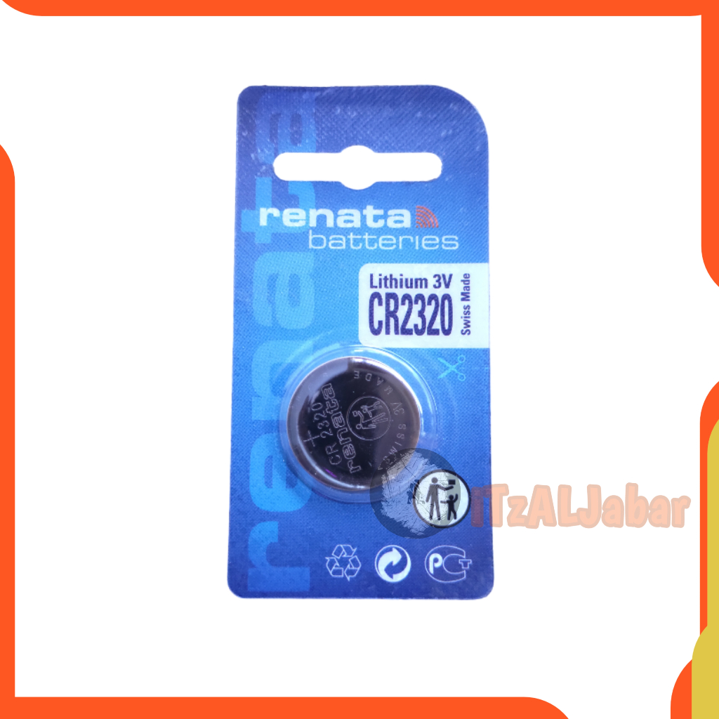 Jual Renata CR2320 Baterai Renata CR 2320 Lithium 3V Original | Shopee ...