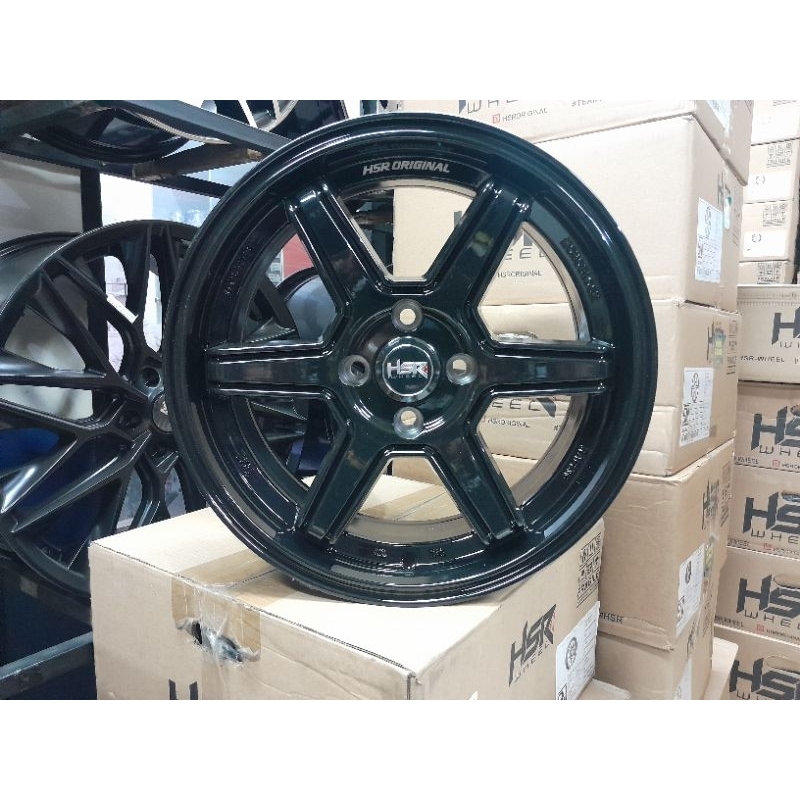 Jual VELG RACING HSR R16 LEBAR 7 LUBANG BAUD 4X100 COCOK UNTUK BRIO ...