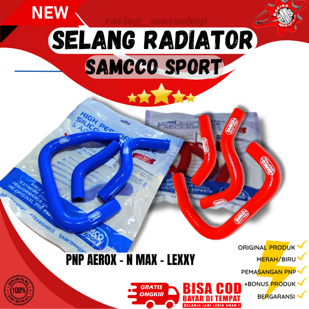 Jual SELANG RADIATOR AEROX 155 Selang Radiator N-MAX SELANG RADIATOR ...