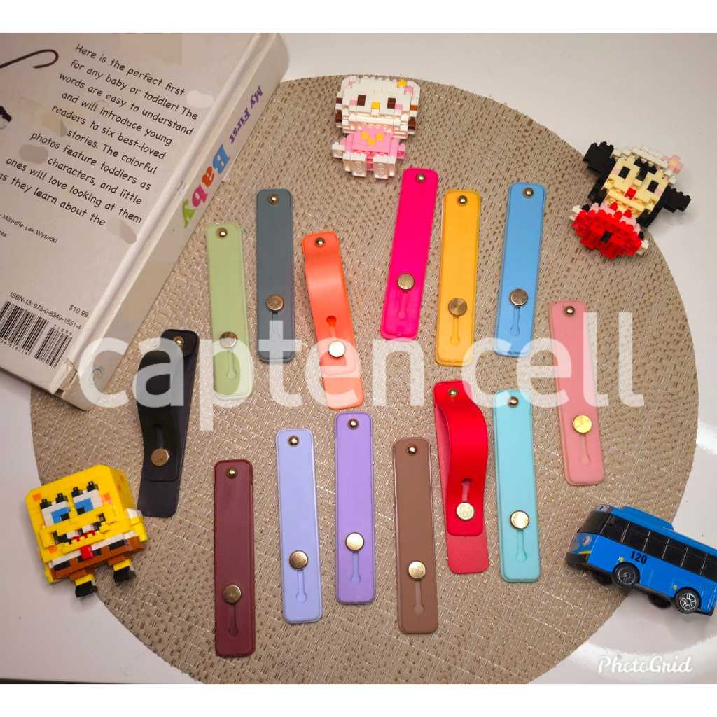 Jual Finger Grip Silicone Phone Holder Stand Bracket Universal Strap ...