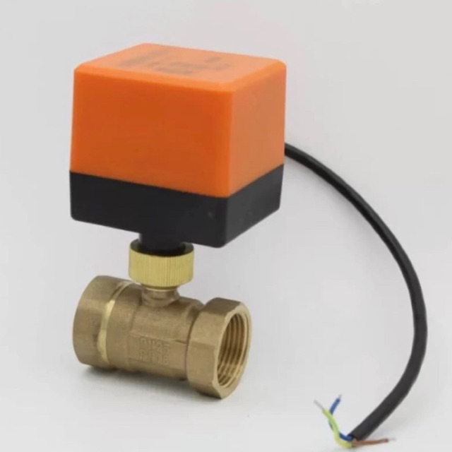 Jual 12VDC 24VDC G2/3" Motorized Ball Valve Electrical Actuator Valve ...