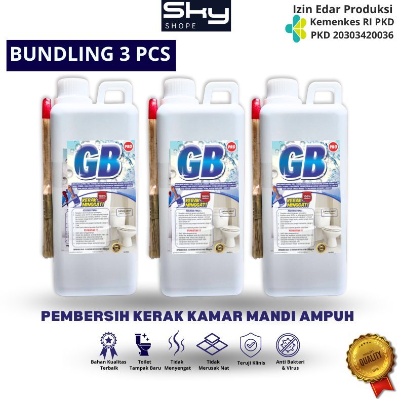 Jual GB PRO Pembersih Cleaner Kerak Keramik Toilet Wc Kamar Mandi ...