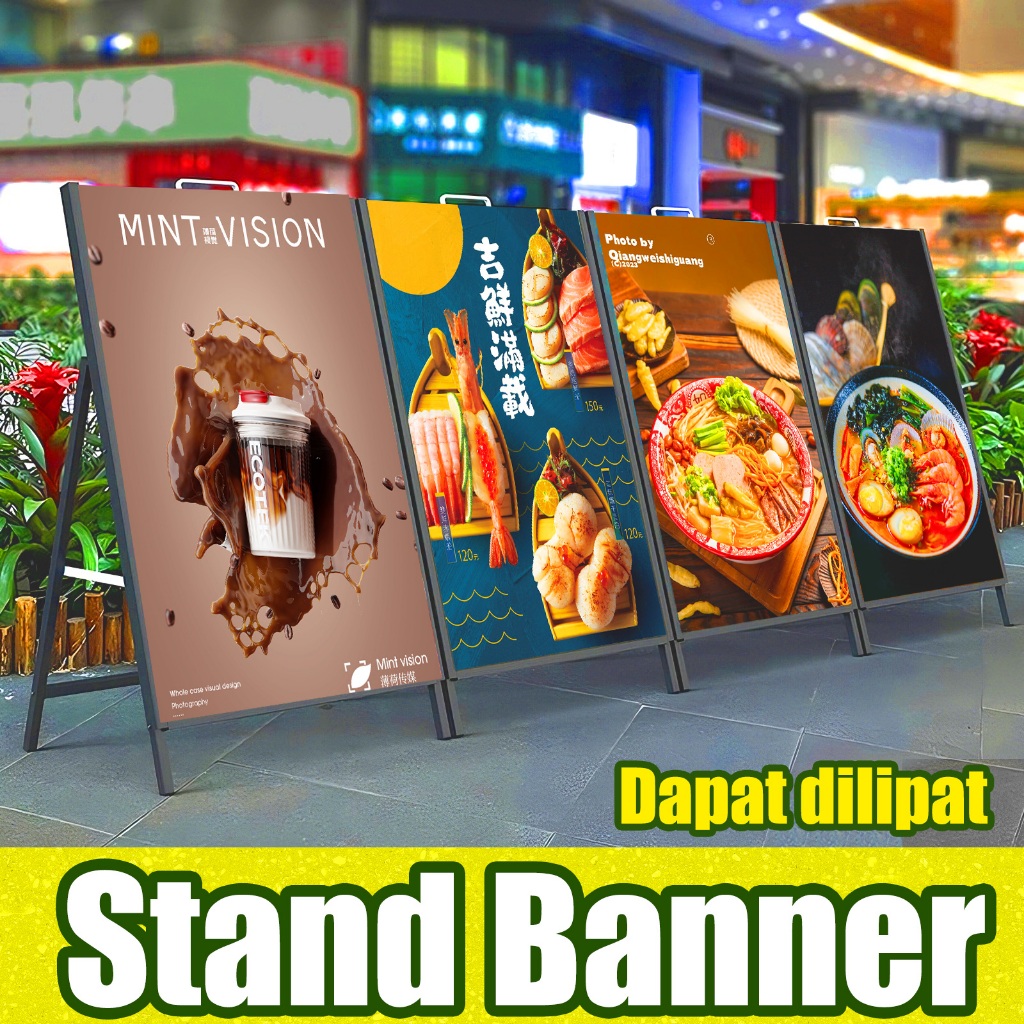 Jual Stand Banner - Standing Banner Banner display stand Lipat ...