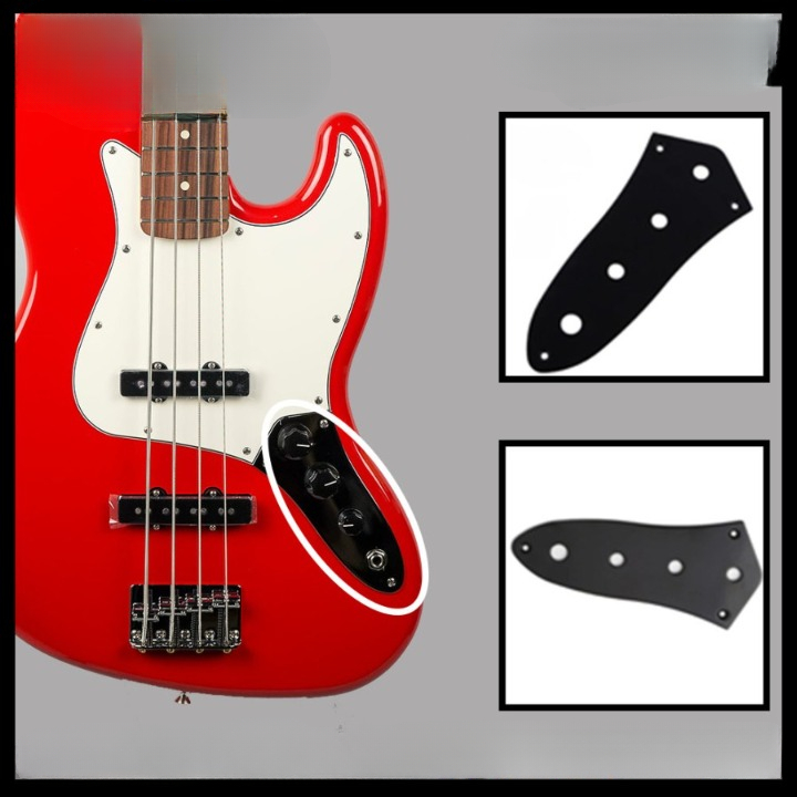 Jual Control Plate Jazz Bass Black | Shopee Indonesia