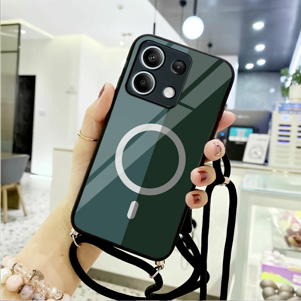 Jual Case kaca Tali Xiaomi Redmi Note 13 4G 5G - Softcase - Casing ...