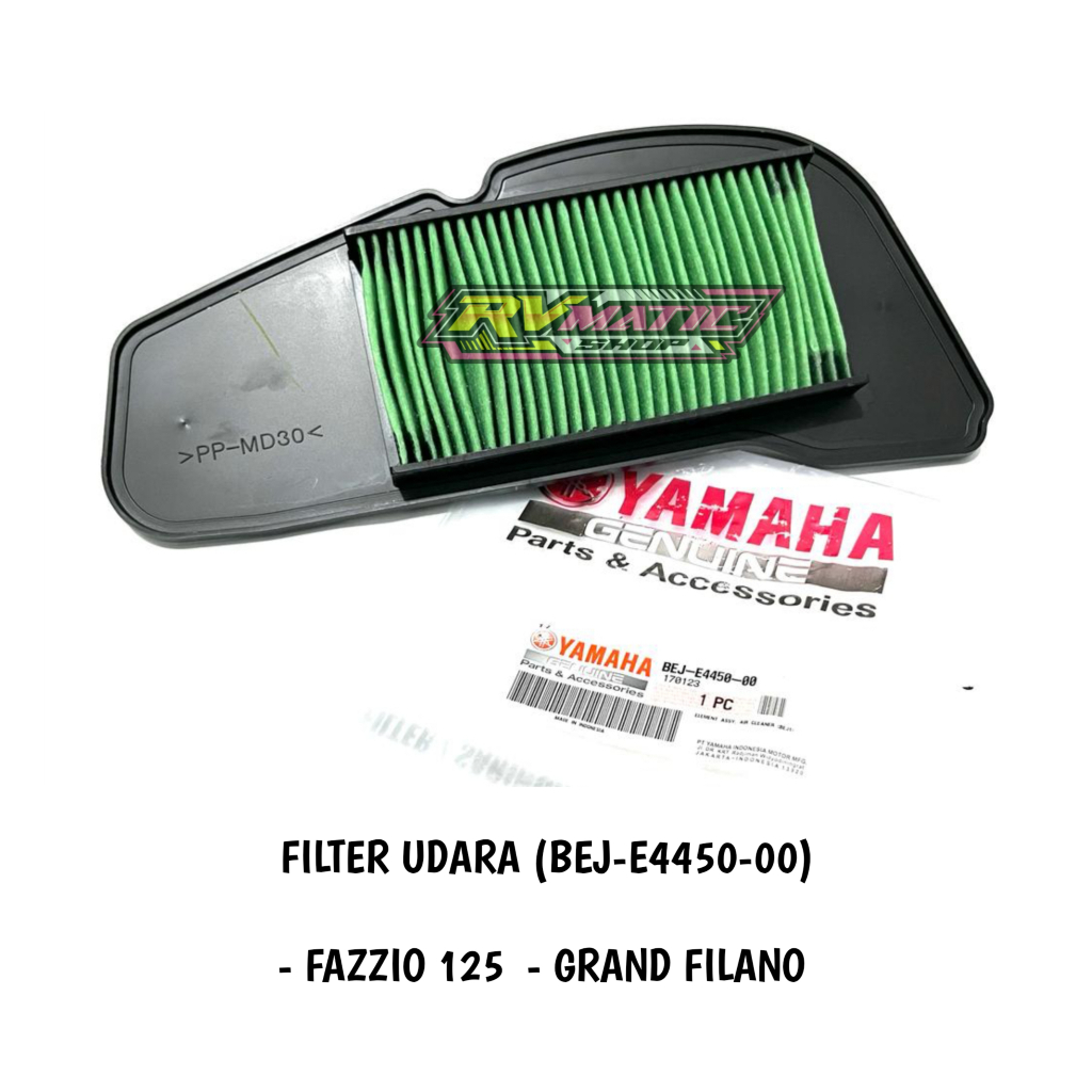 Jual FILTER UDARA FAZZIO 125 GRAND FILANO 125 ORIGINAL YAMAHA GENUINE ...