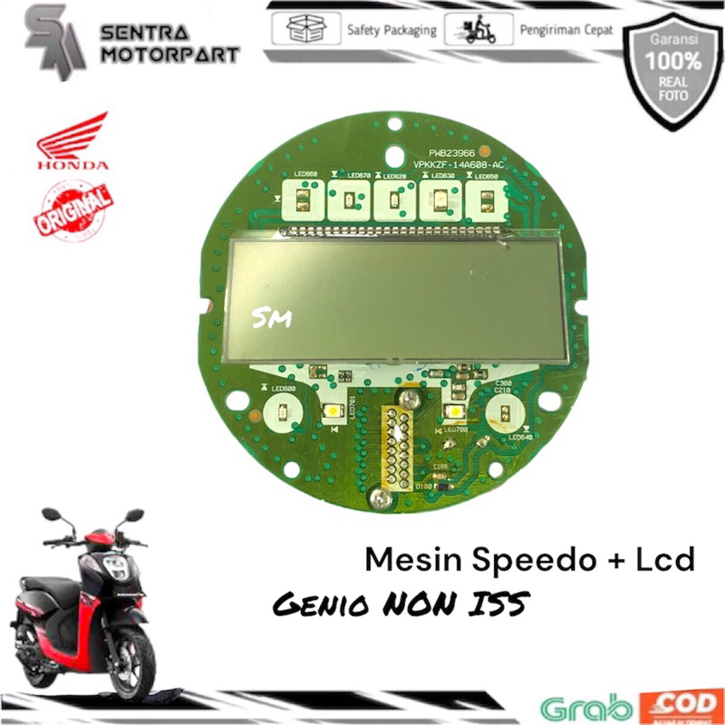 Jual Mesin speedo speedometer komplit lcd genio non iss original ...