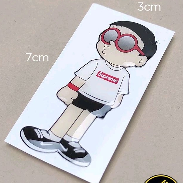 Jual emblem sticker resin NOBITA glasses | Shopee Indonesia