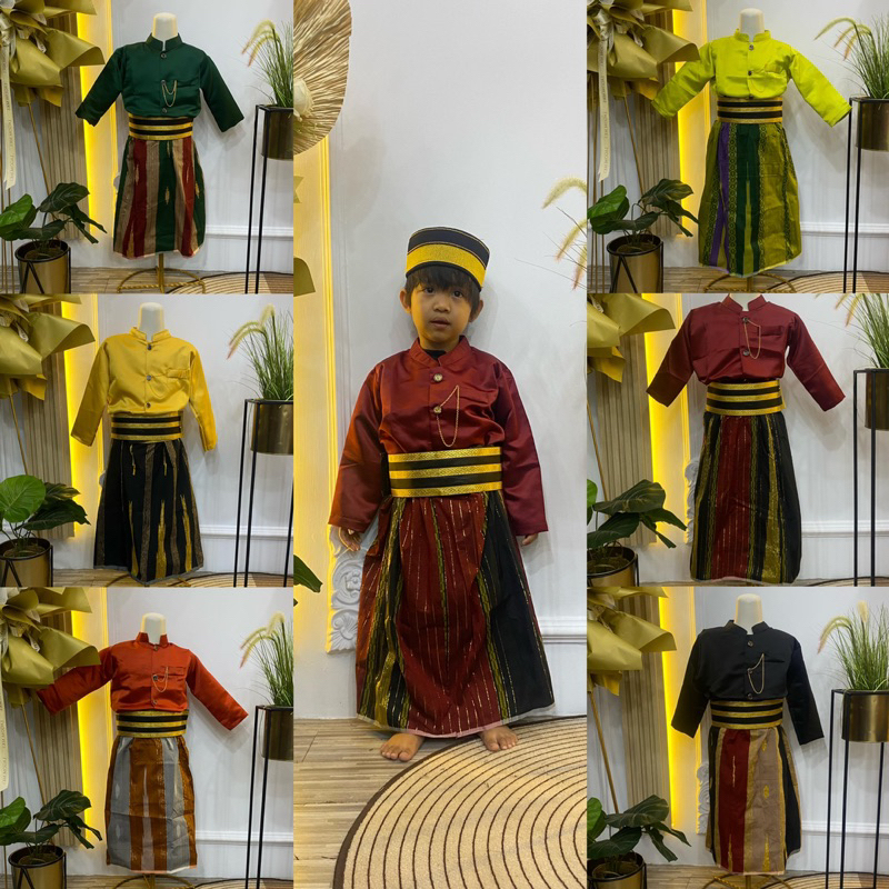 Jual SET JAS TUTUP ANAK LAKI LAKI ADAT TRADISIONAL MAKASSAR BUGIS ...