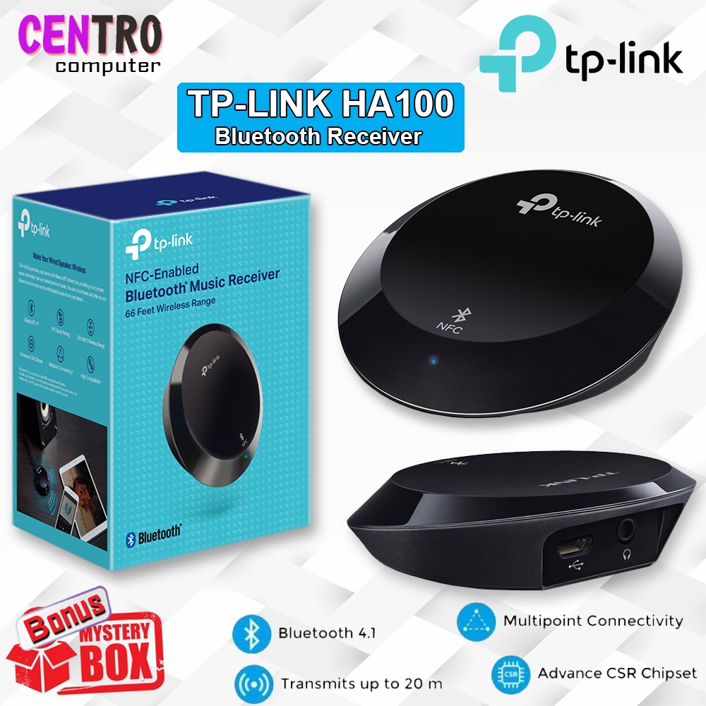 Jual TP-LINK HA100 Bluetooth Music Receiver/ TP LINK NFC-ENABLED ...