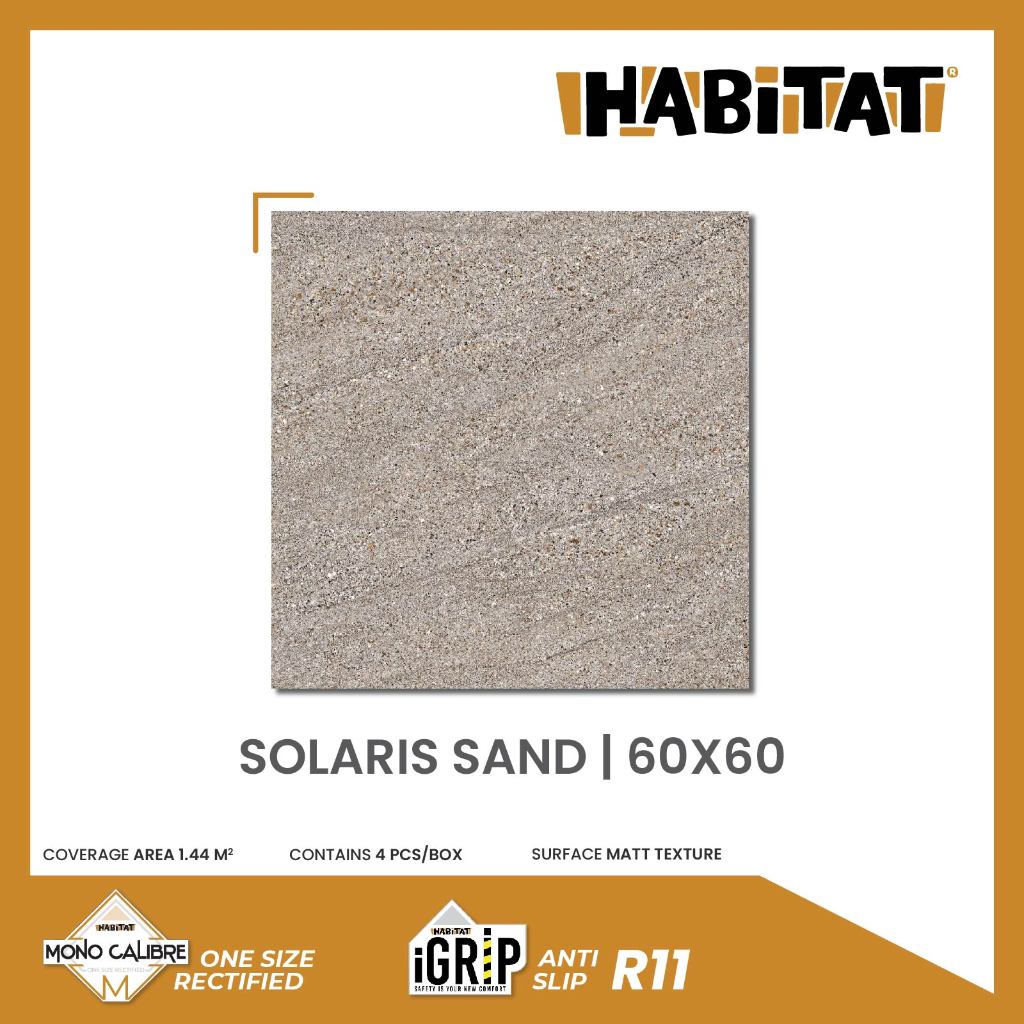 Jual MilanTiles - HABITAT Solaris Sand 60x60 Keramik Lantai Kamar Kesat ...