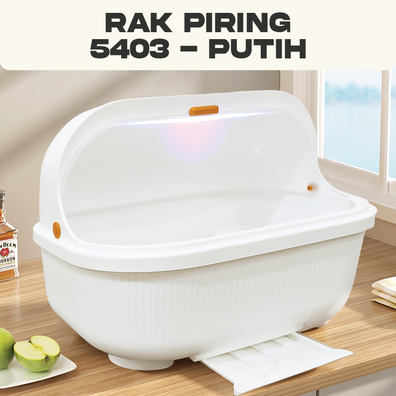 Jual Rak Piring Plastik 5403 Rak Piring Tertutup Tempat Alat Makan ...