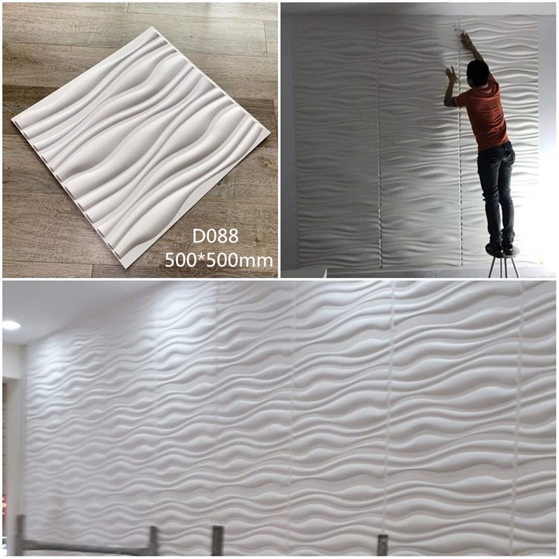 Jual Wall Panel 3D Dinding Ornamen Bahan PVC Bisa Dibersihkan Motif ...