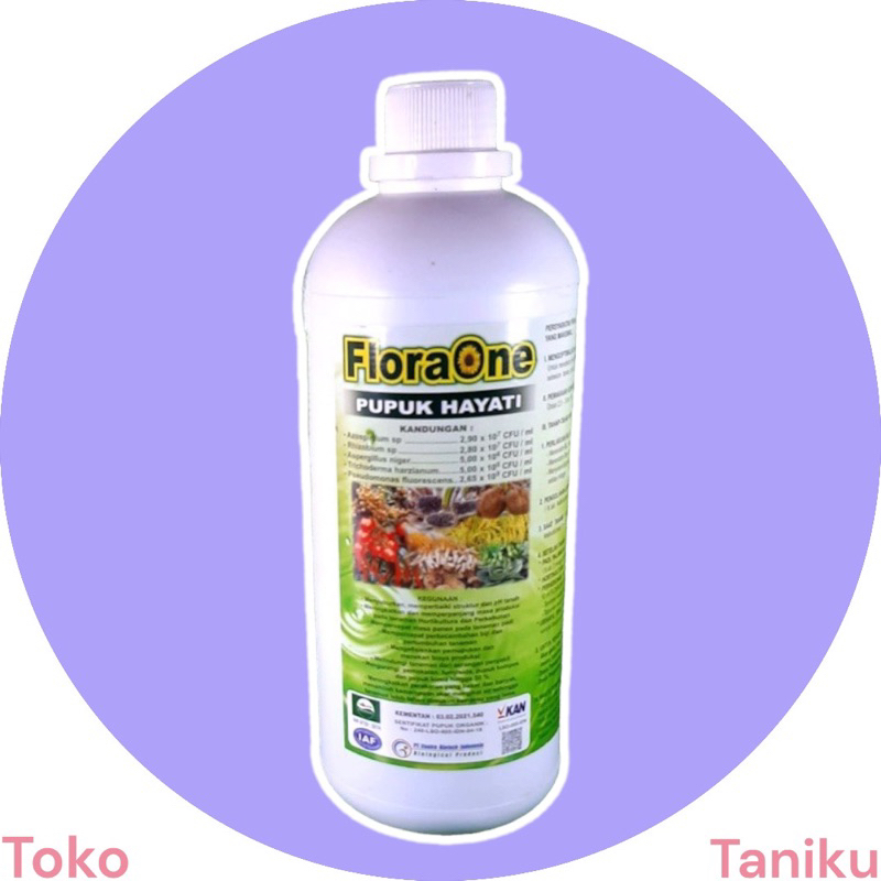 Jual PUPUK FLORAONE Pupuk FLoraOne pupuk hayati cair Pupuk Tricoderma Harzianum | Shopee Indonesia
