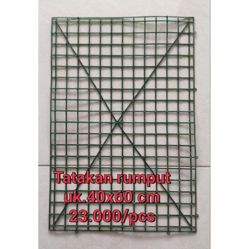 Jual Tatakan Rumput Kotak 60cm x 40cm Kerangka Rumput Block Tanaman ...