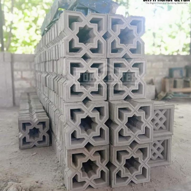 Jual roster beton minimalis motif kerawangan masjid | Shopee Indonesia