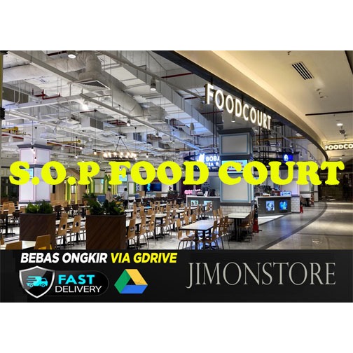 Jual S.O.P Food Court SOP Food Hall + Flow Chart Pujasera Tempat Pusat ...