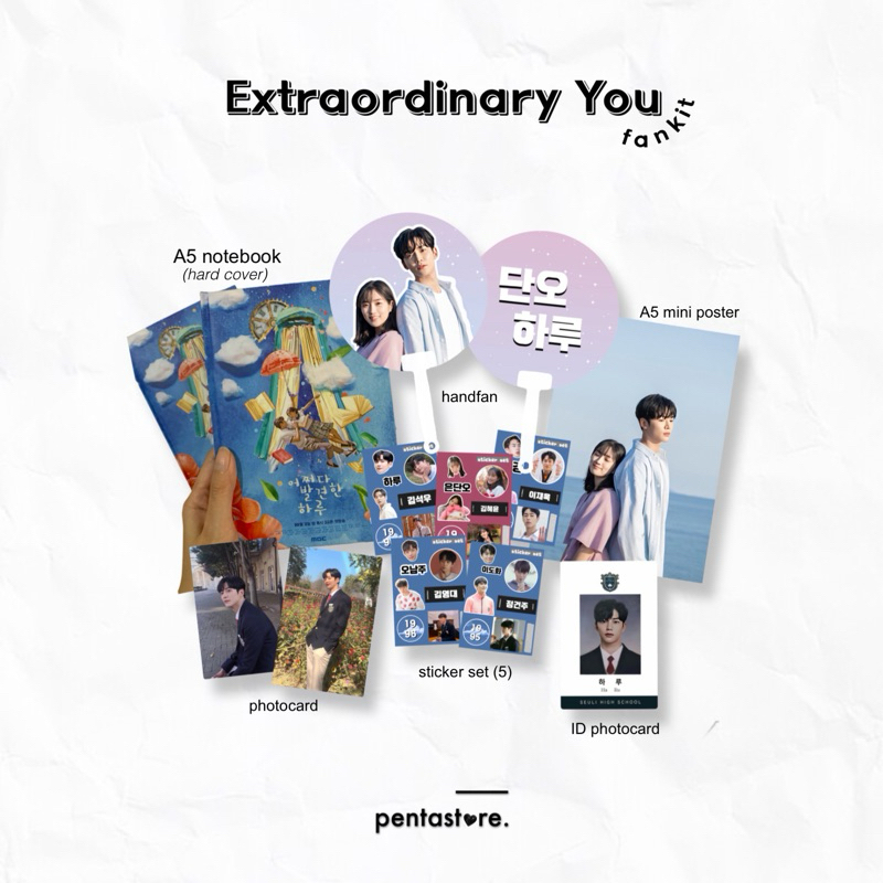 Jual Extraordinary You Fankit ⋆ Kdrama Kit | Shopee Indonesia
