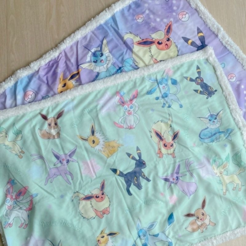 Jual Pokemon Eeveelution Fluffy Blanket/ Selimut Pokemon - Pocket ...