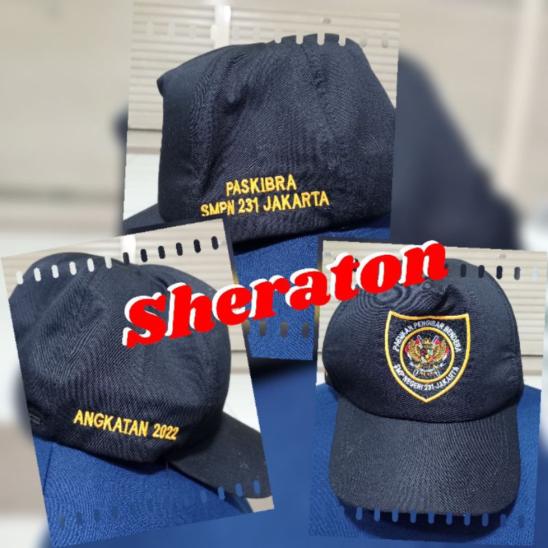 Jual custom Topi paskibra topi latihan upacara bendera | Shopee Indonesia