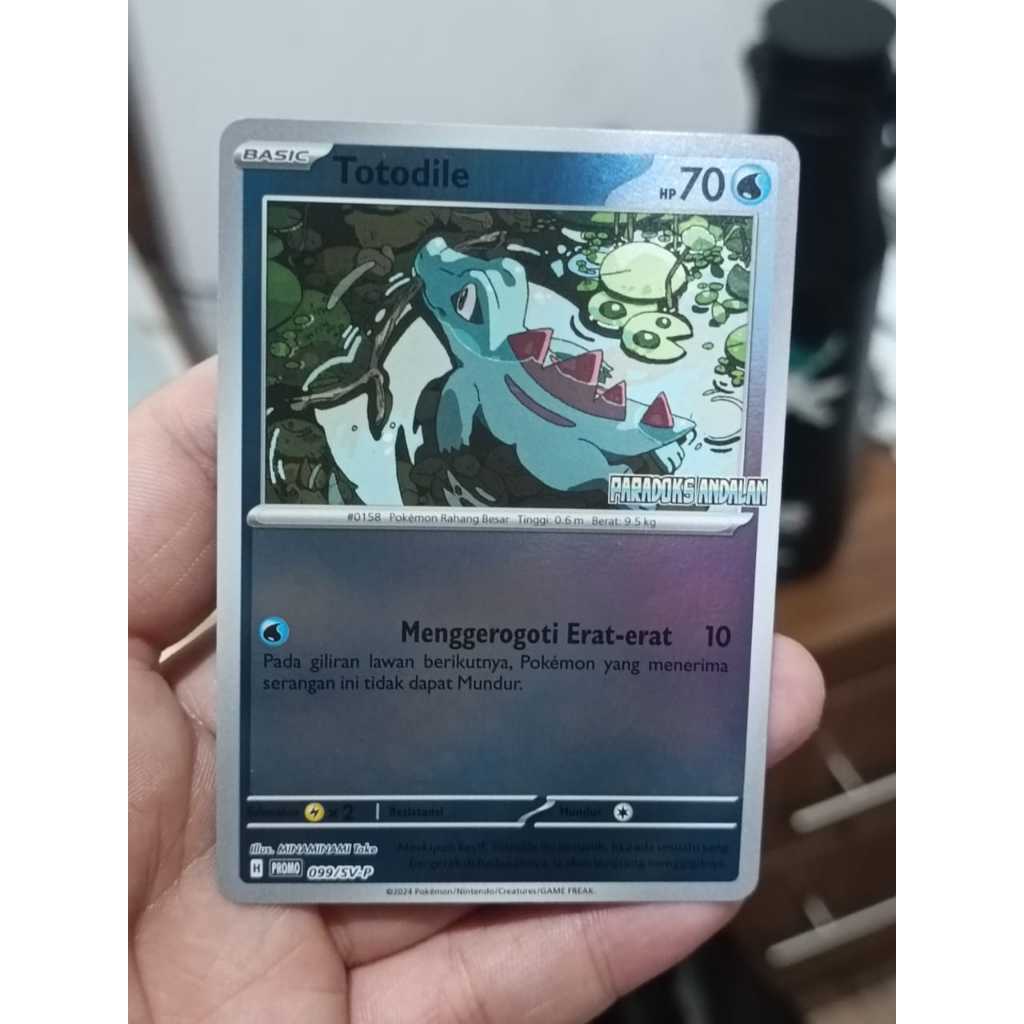 Jual Totodile PROMO 099/SV-P Paradoks Andalan Set Spesial Pokemon TCG Indo | Shopee Indonesia