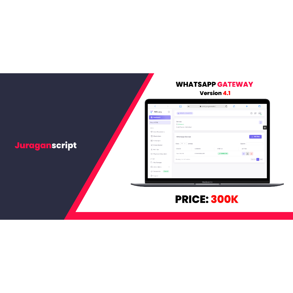 Jual Source code Whatsapp Gateway | Walix | Shopee Indonesia