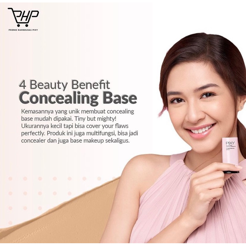 Jual [ FREE BUBLEWRAP ] PIXY UV Whitening Concealing base | PIXY ...