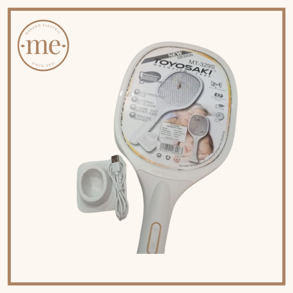 Jual Mosquito Trap / Raket Nyamuk Toyosaki MT-329S | Shopee Indonesia