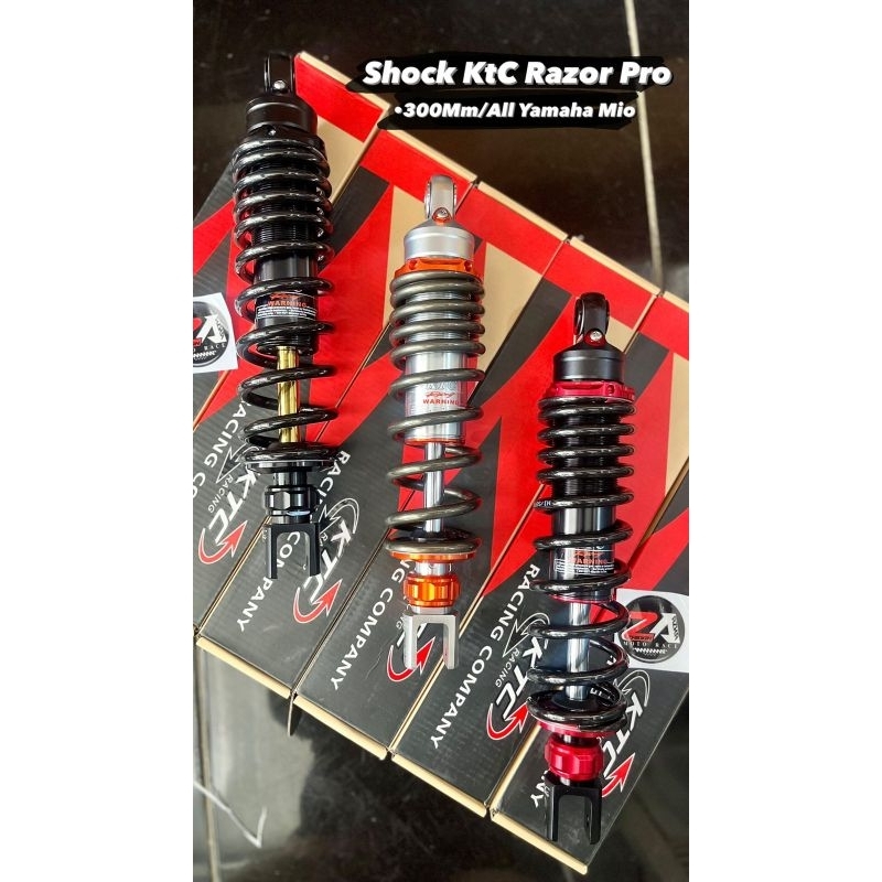 Jual SHOCK KTC RAZOR PRO ORI 325Mm/All Honda Metic & 300Mm/All Yamaha ...