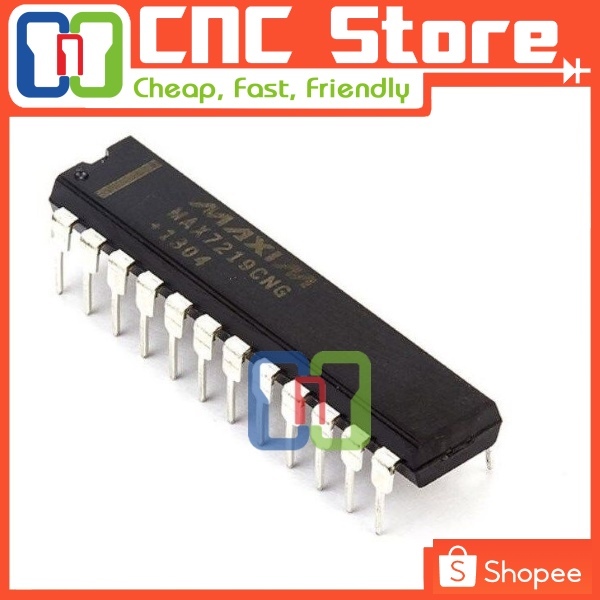 Jual [ICS-0010] MAX7219CNG MAX7219 LED DRIVER DIP-24 DIP24 IC | Shopee ...