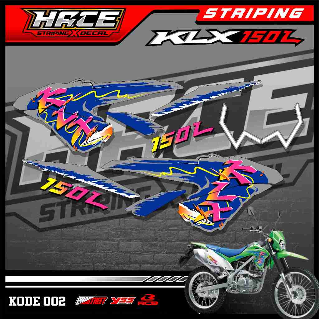 Jual 430 STRIPING STICKER KLX BF - STRIPING STICKER KLX BF PREMIUM ...
