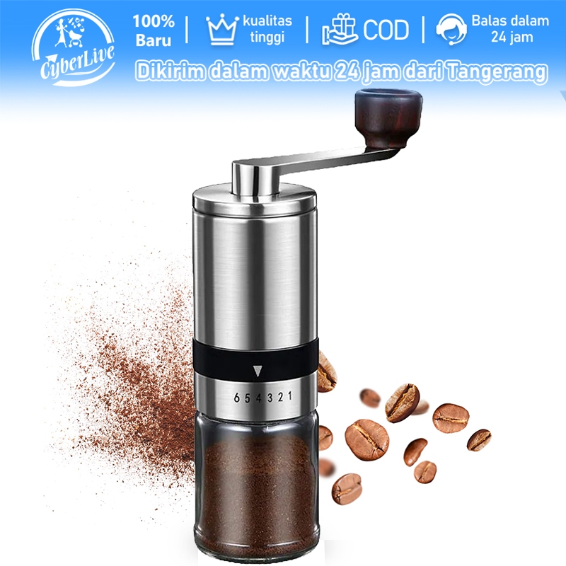 Jual Grinder Kopi Manual Coffee Grinder Manual Hand Grinder Kopi Penggiling Kopi | Shopee Indonesia