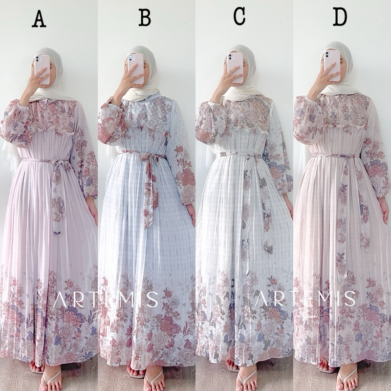 Jual ARTEMIS FASHION - NEW RAINA // RAINA P2 // DINARA // FLORA DRESS ...