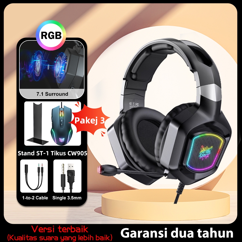 Jual Onikuma K8 Noise Cancelling Headphone Gaming Super Bass Headset ...