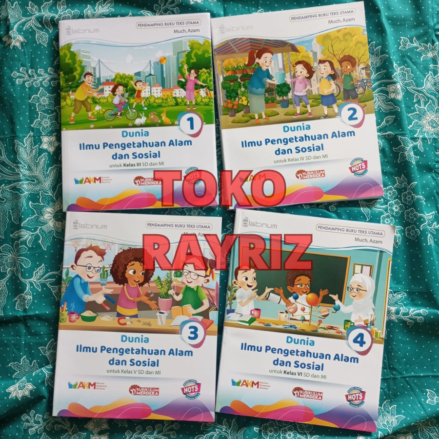 Jual PLATINUM Buku IPAS SD/MI Kelas 3 4 5 6 Dunia Ilmu Pengetahuan Alam Dan Sosial Tiga ...