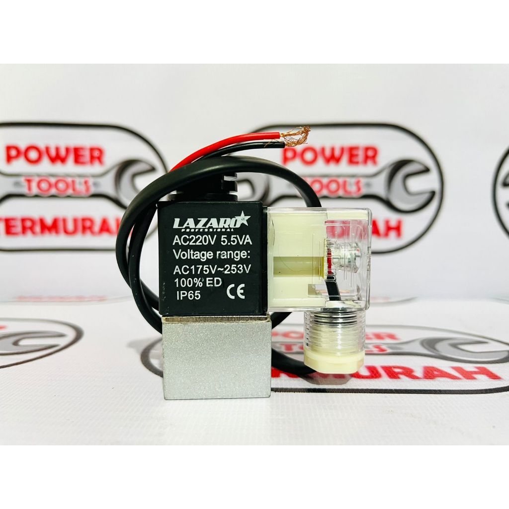 Jual SELENOID VALVE OTOMATIS KOMPRESOR LAZARO PRESSURE SWITCH ...