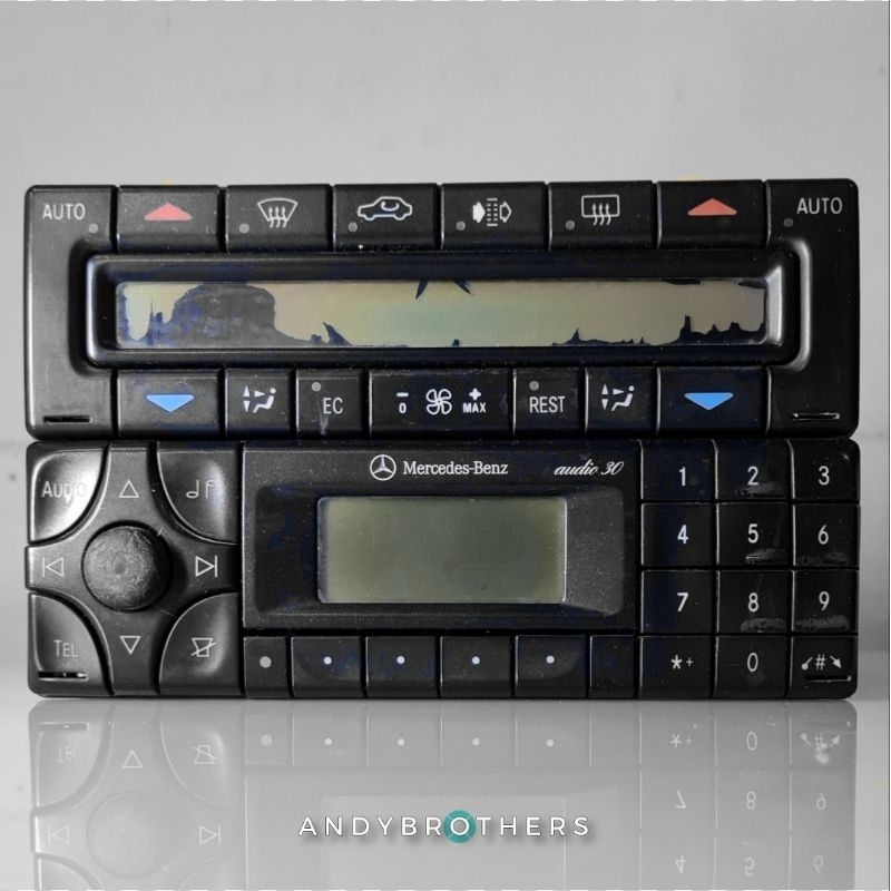 Jual Head Unit Tape Mercedes Benz BECKER Audio 30 - BE 3307 W210 W208 ...